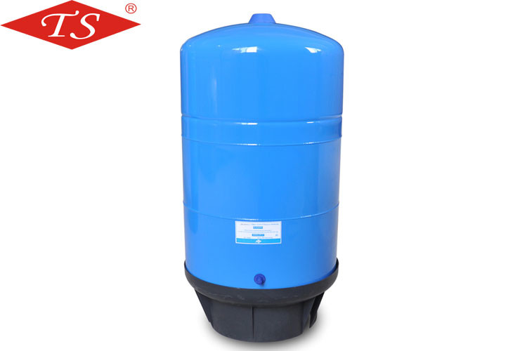20G Blue RO System Storage Tank , Reverse Osmosis Water Tank 3/4" Pore Size