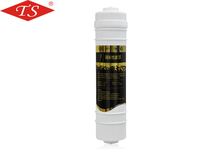 Small T33 Alkaline Inline Filter Cartridge 355g Weight White Appearance